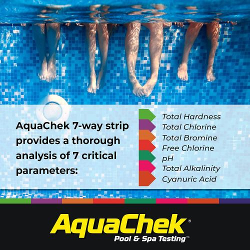Aquachek Silver Test Strips 7 in 1