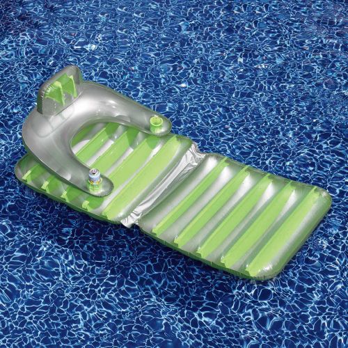 Swimline Inflatable Folding Multi- Lounge Chair Pool Raft Float 74 ...